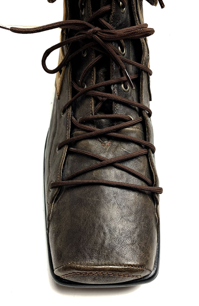 2 Tone Boots - Brown