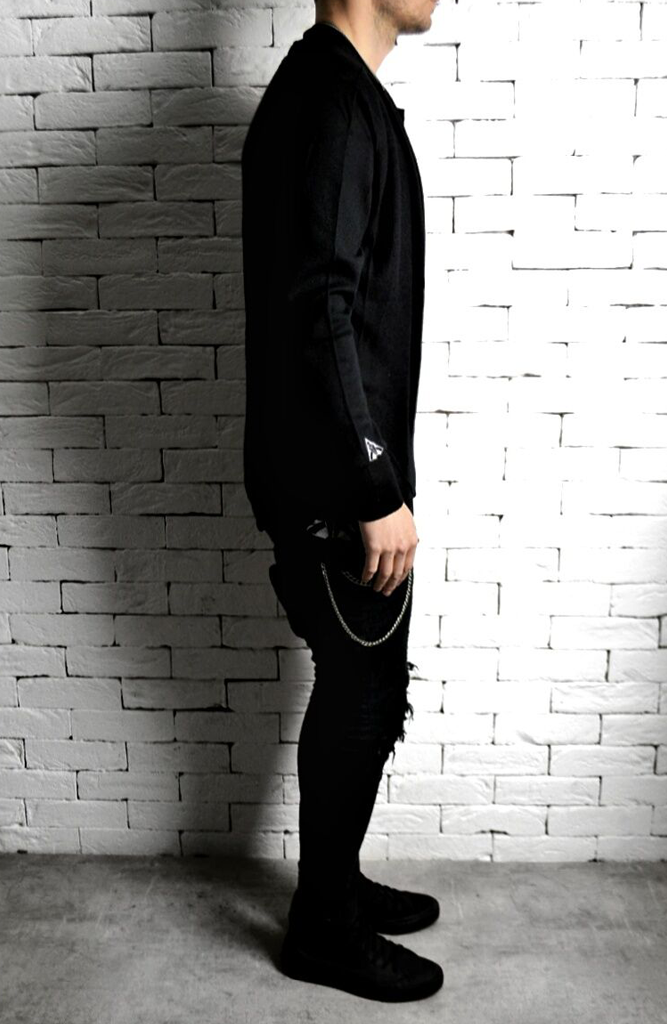 Merino Wool Jumper - Black
