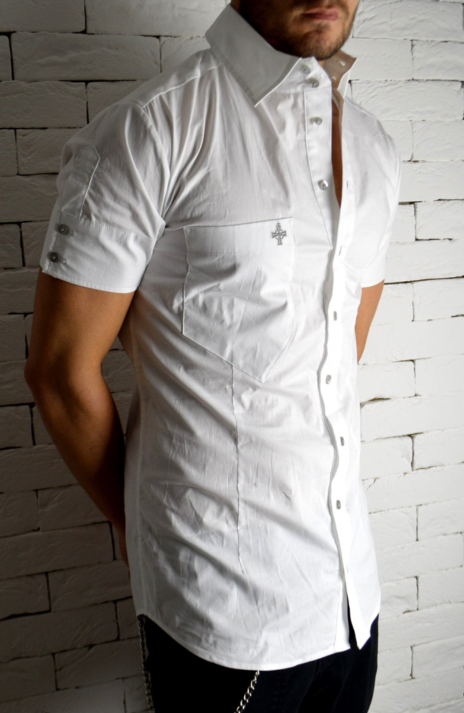Alex Christopher Side Button Shirt | Mens Shirts | Smart Shirts | ETTO ...