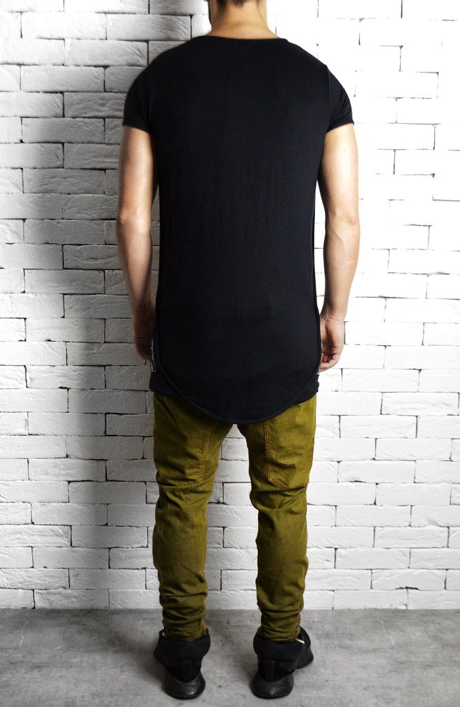Khaki Side Pocket Jeans | Drop Crotch Jeans | ETTO Boutique