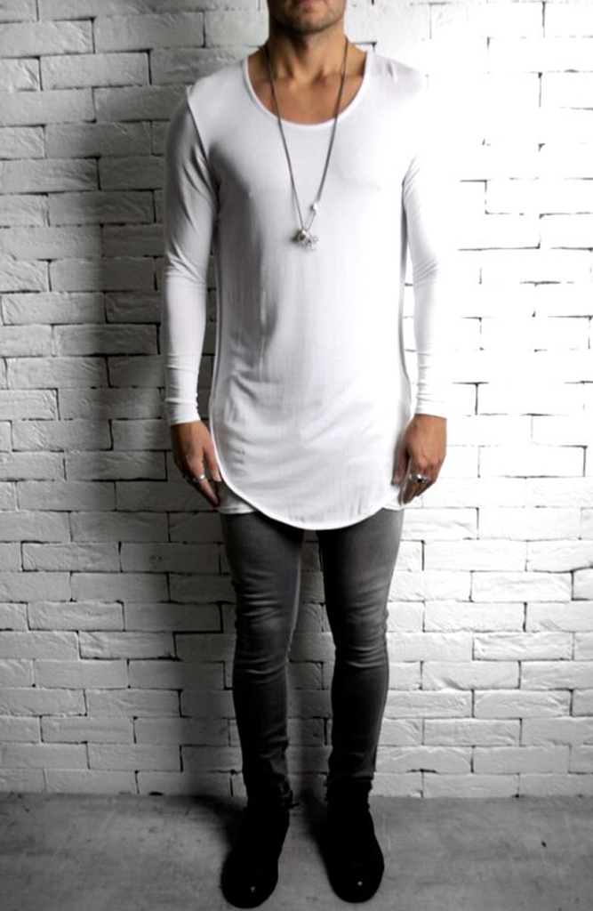 Grey Skinny Jeans | Mens Jeans | Drop Crotch Jeans | ETTO Boutique